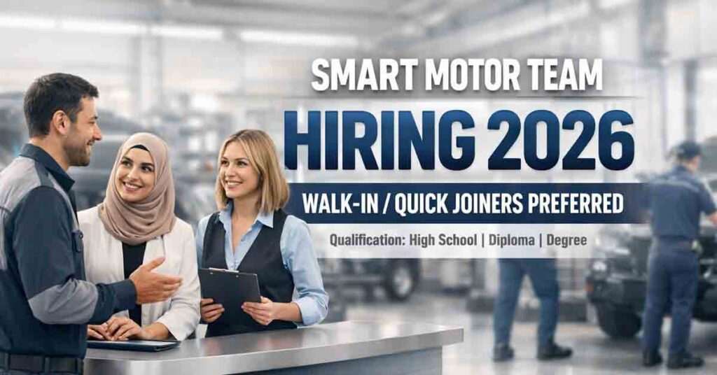 Smart Motor Team Jobs : Apply for Automotive & Technical Careers
